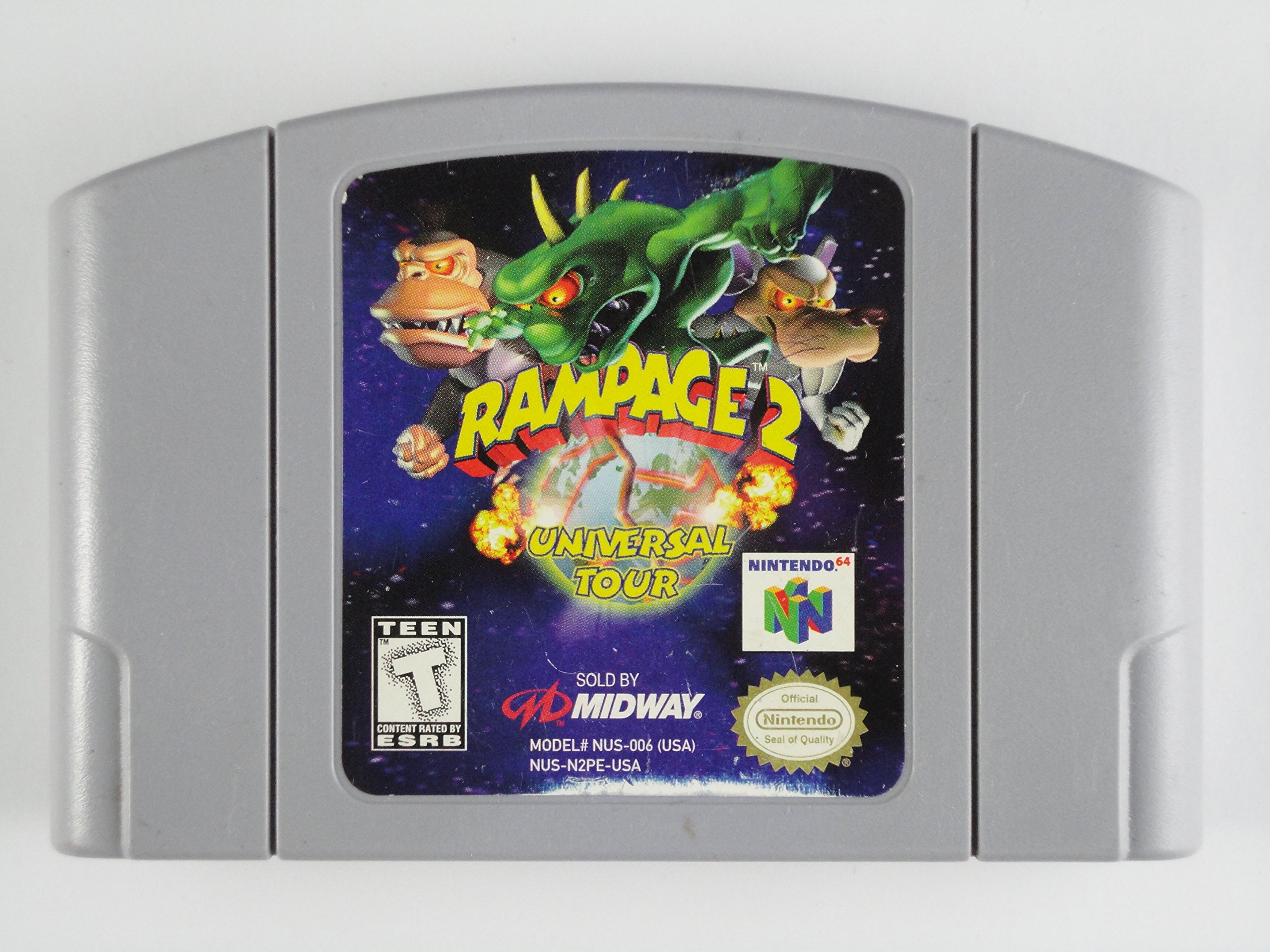 Rampage 2: Universal Tour - Nintendo 64