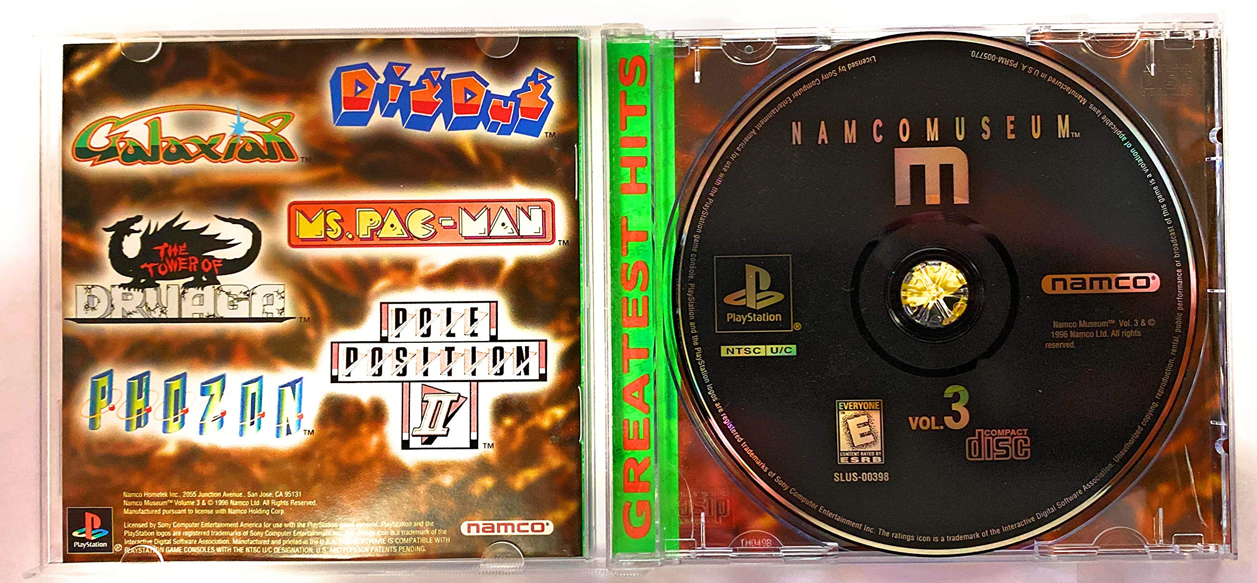 Namco's Museum Vol. 3 - PlayStation