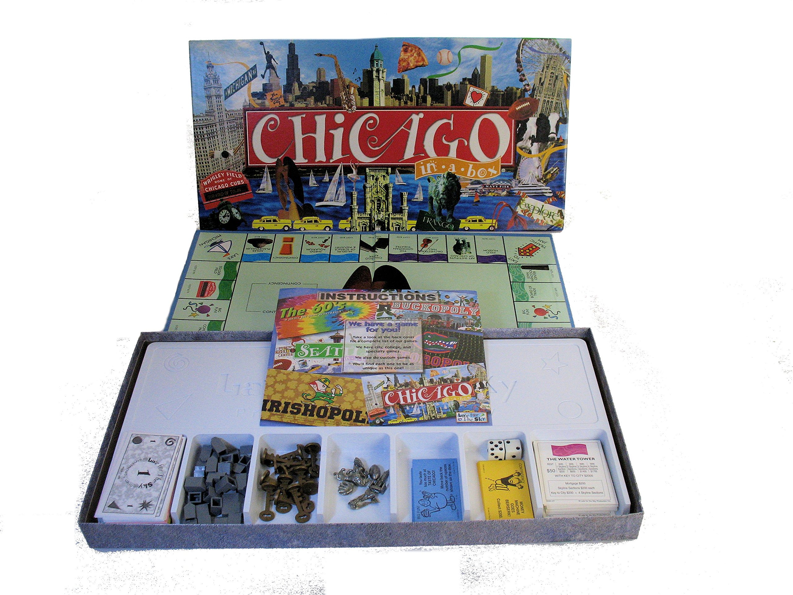 Late for the Sky Chicago-Opoly, Small