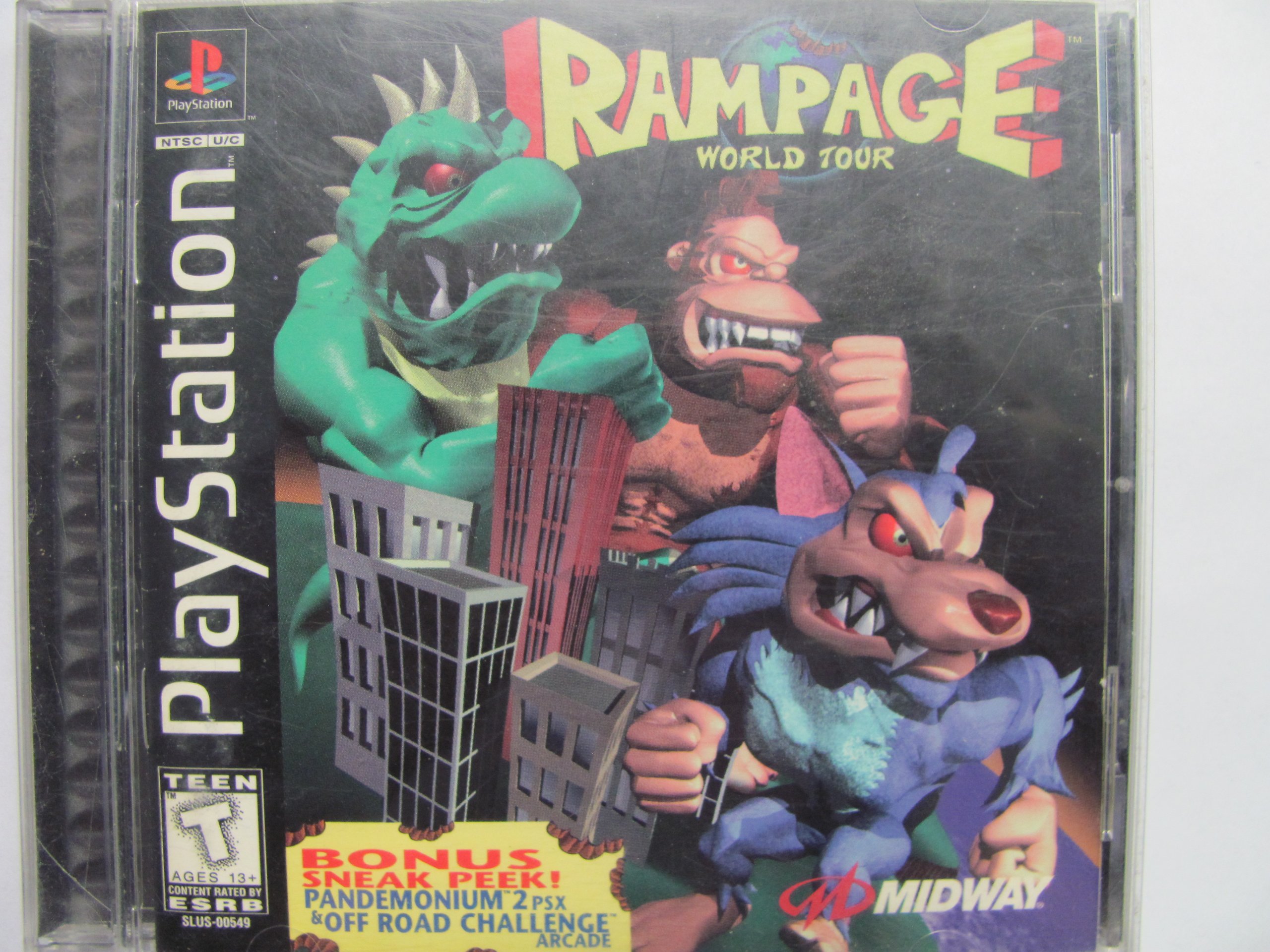 Rampage World Tour - PlayStation