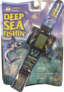 mattel handheld deep sea fishin' game