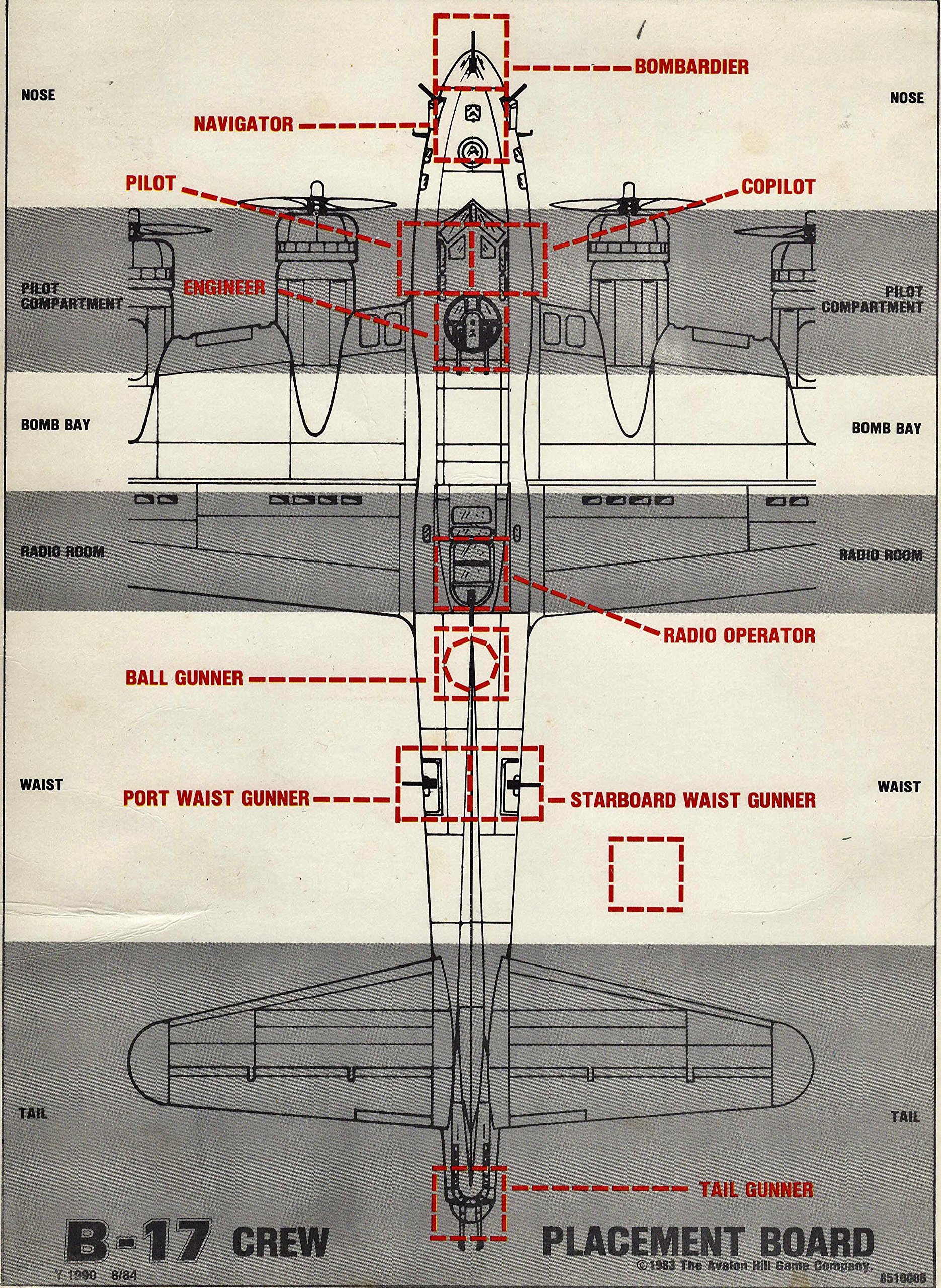 B-17 Board Game