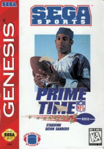 prime time nfl - sega genesis