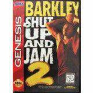 barkley's shut up and jam 2 - sega genesis