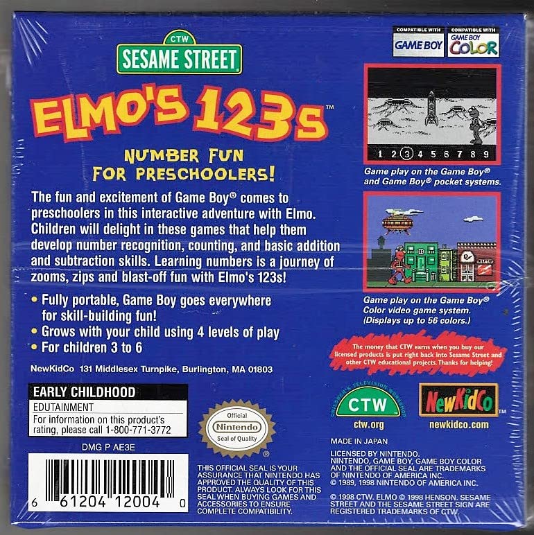 Elmo's 123s