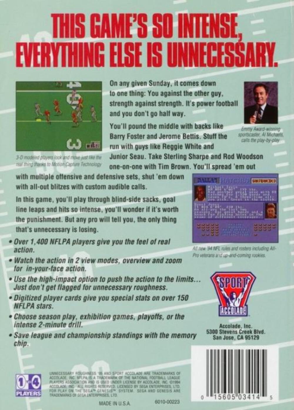 Unnecessary Roughness '95