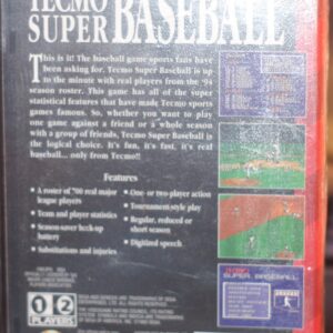 Tecmo Super Baseball