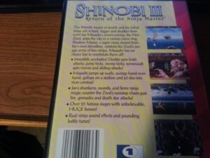 shinobi iii: return of the ninja master