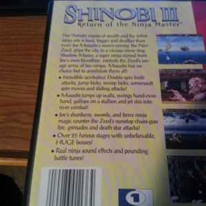 Shinobi III: Return Of The Ninja Master