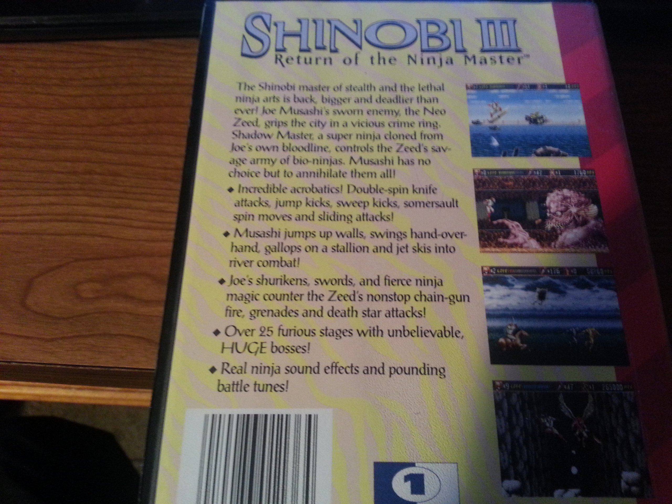 Shinobi III: Return Of The Ninja Master