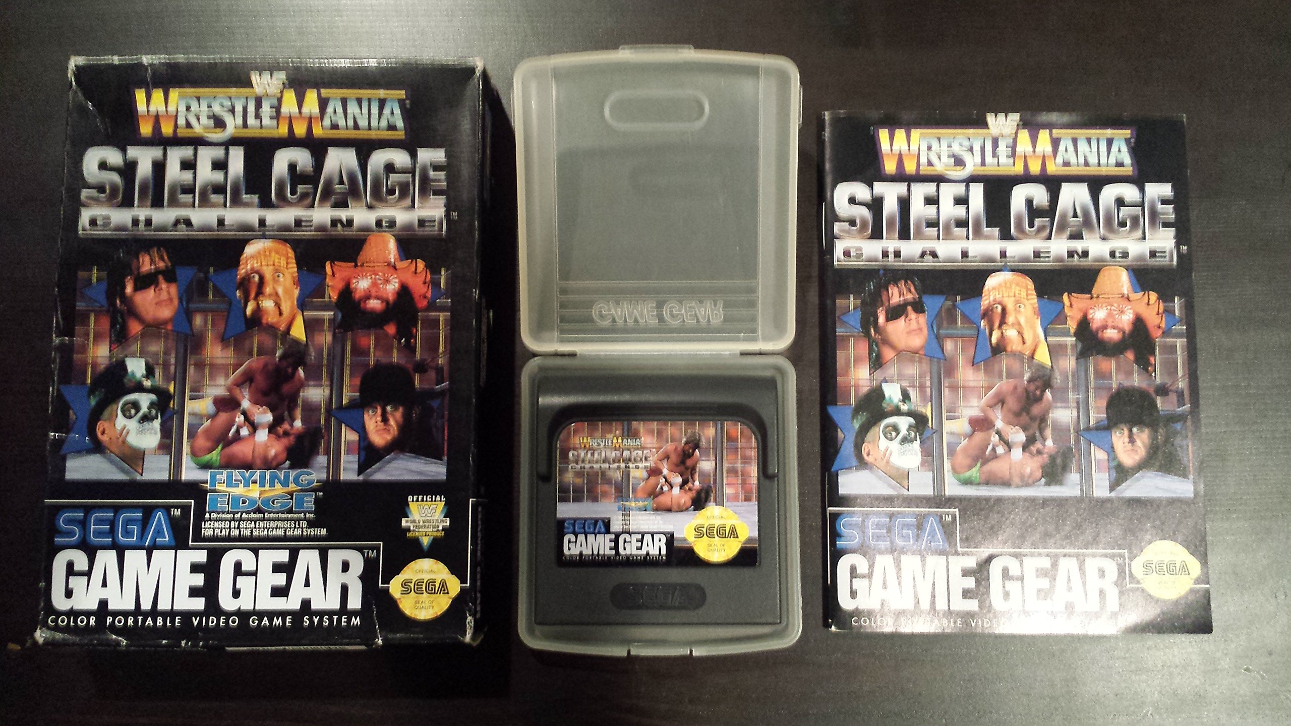 WWF Wrestlemania Steel Cage Challenge - Sega Game Gear