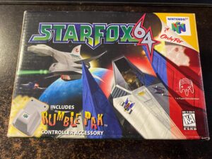 star fox (includes rumble pak)