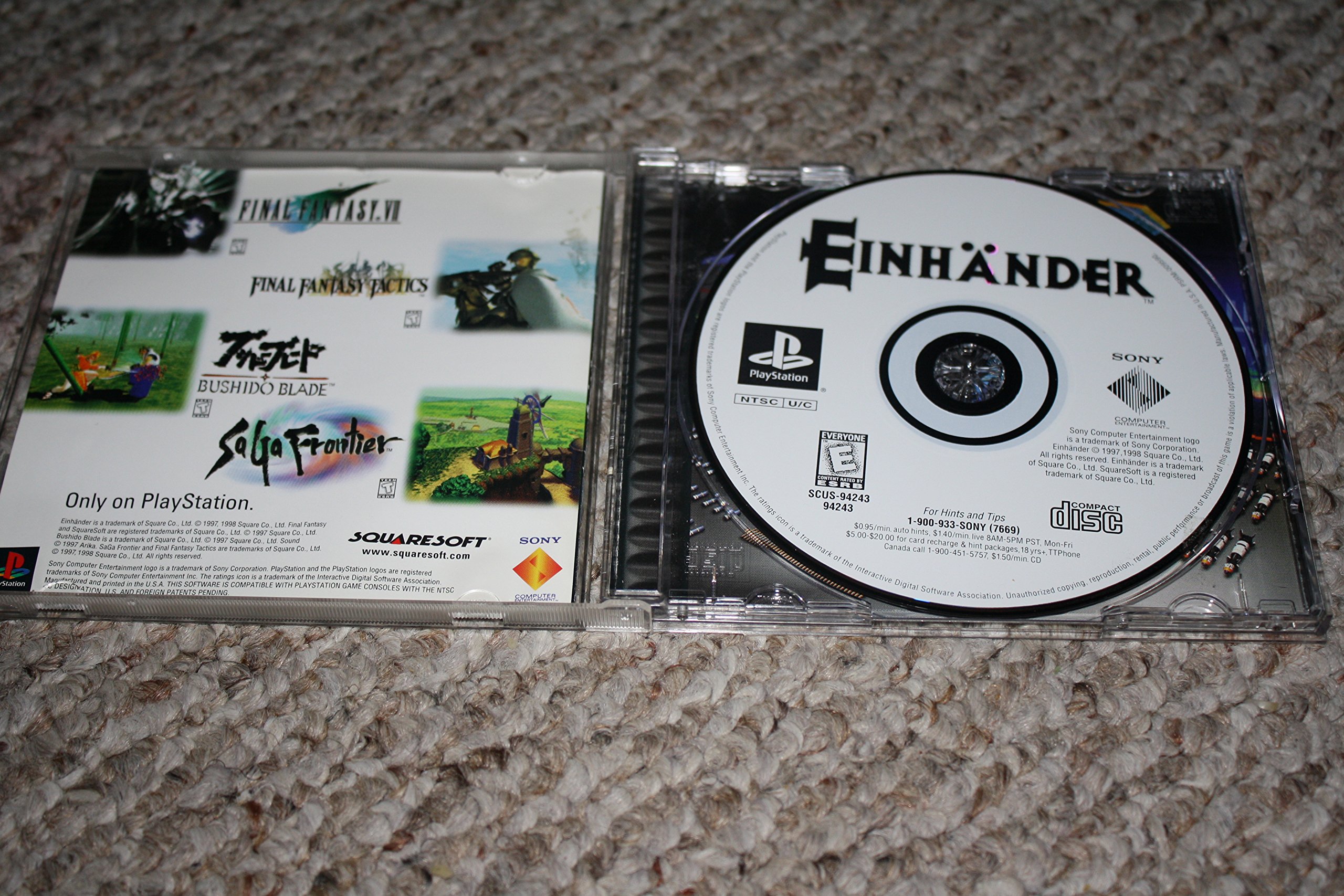 Einhander - PlayStation