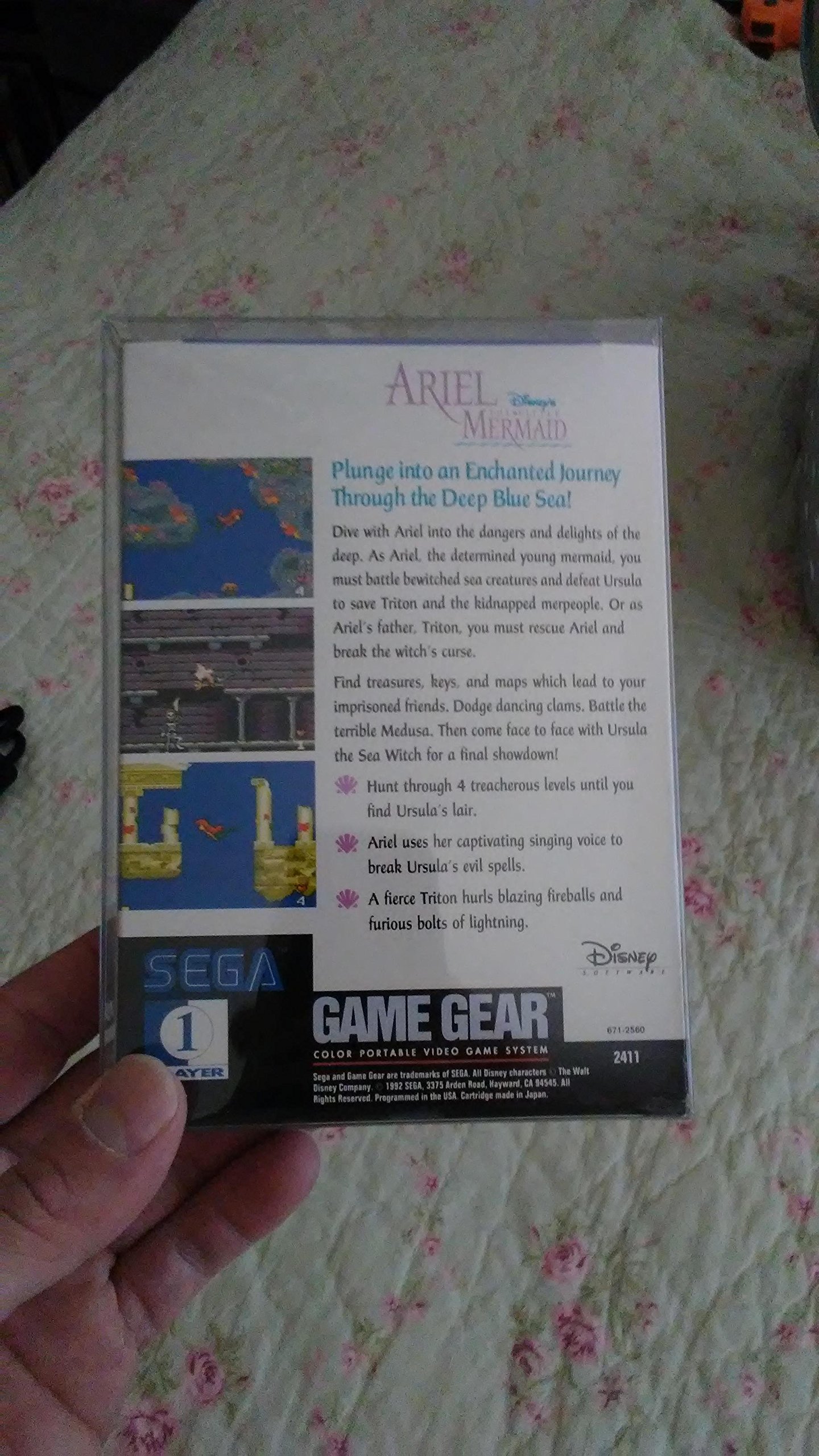 Ariel: The Little Mermaid - Sega Game Gear