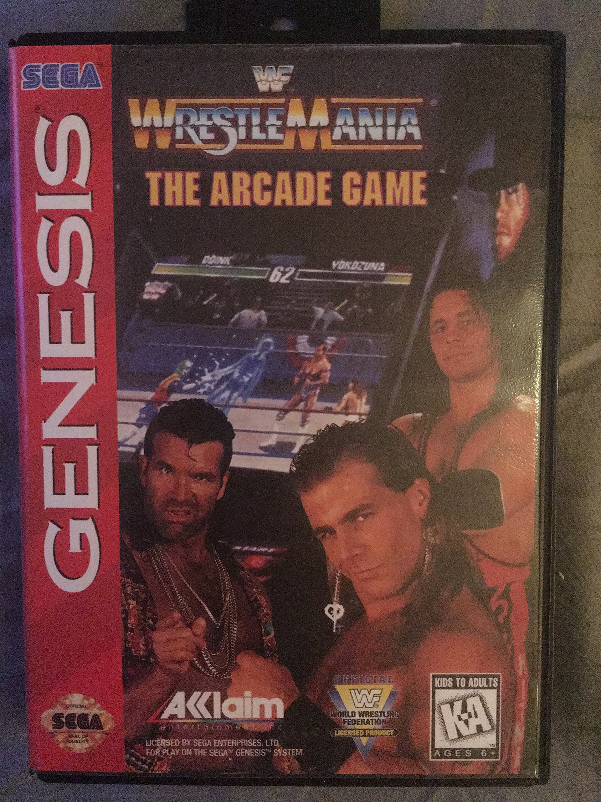 WWF Arcade Game