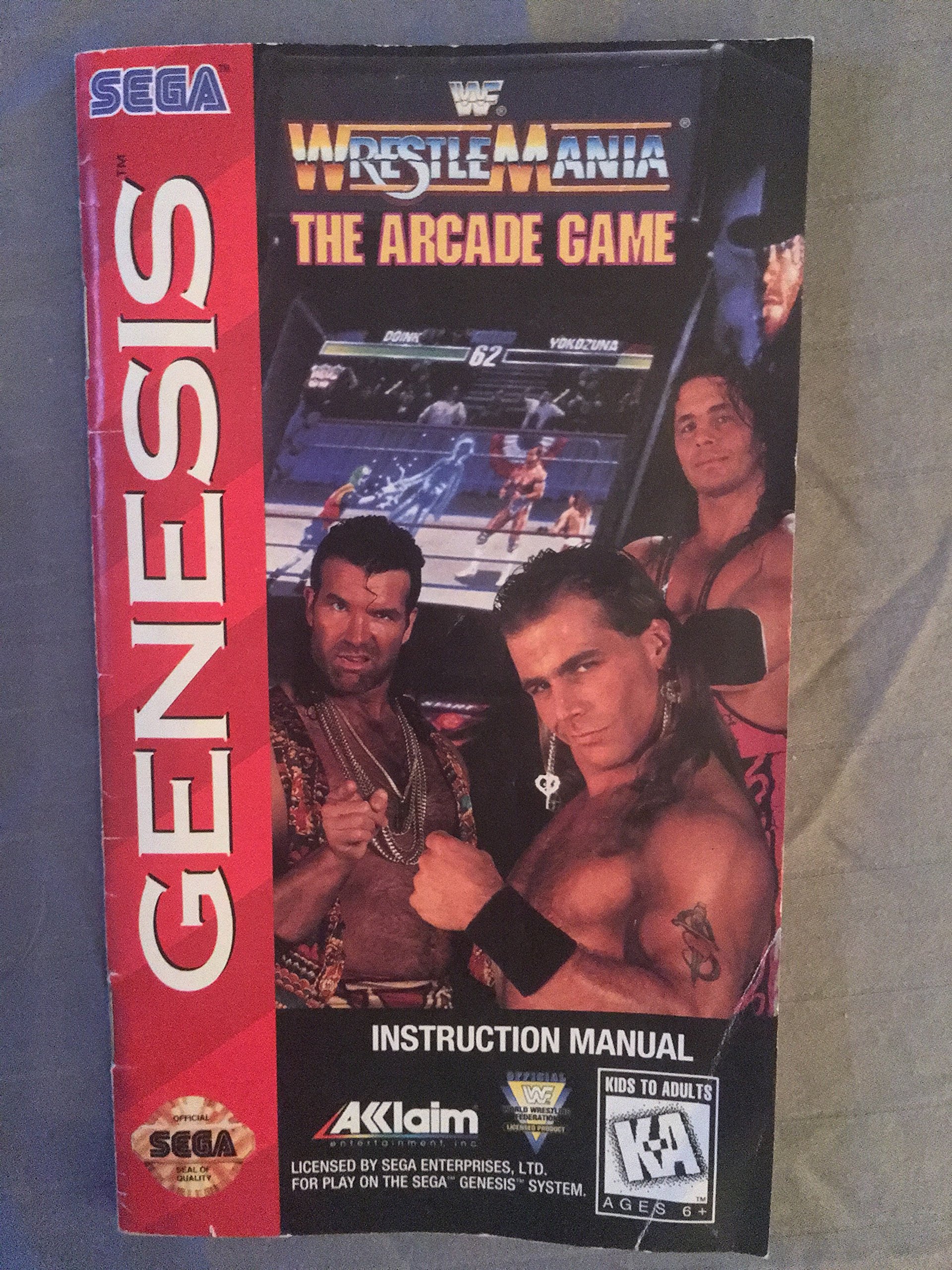 WWF Arcade Game