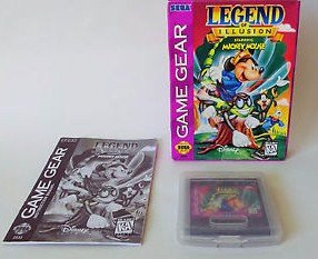 mickey mouse: legend of illusion - sega game gear