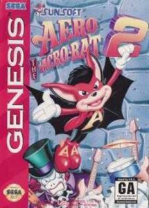 aero the acrobat 2 - sega genesis