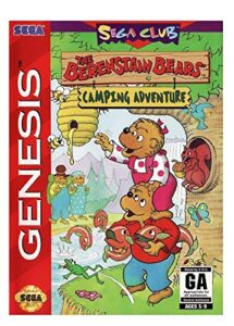 berenstain bearscamp - sega genesis