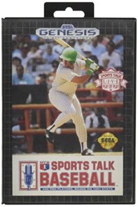 sports talk baseball - sega genesis