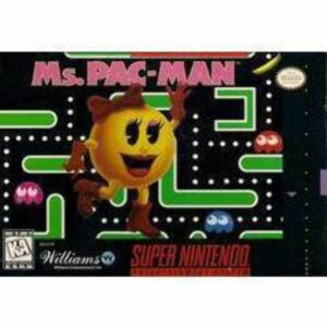 ms. pac-man - nintendo super nes