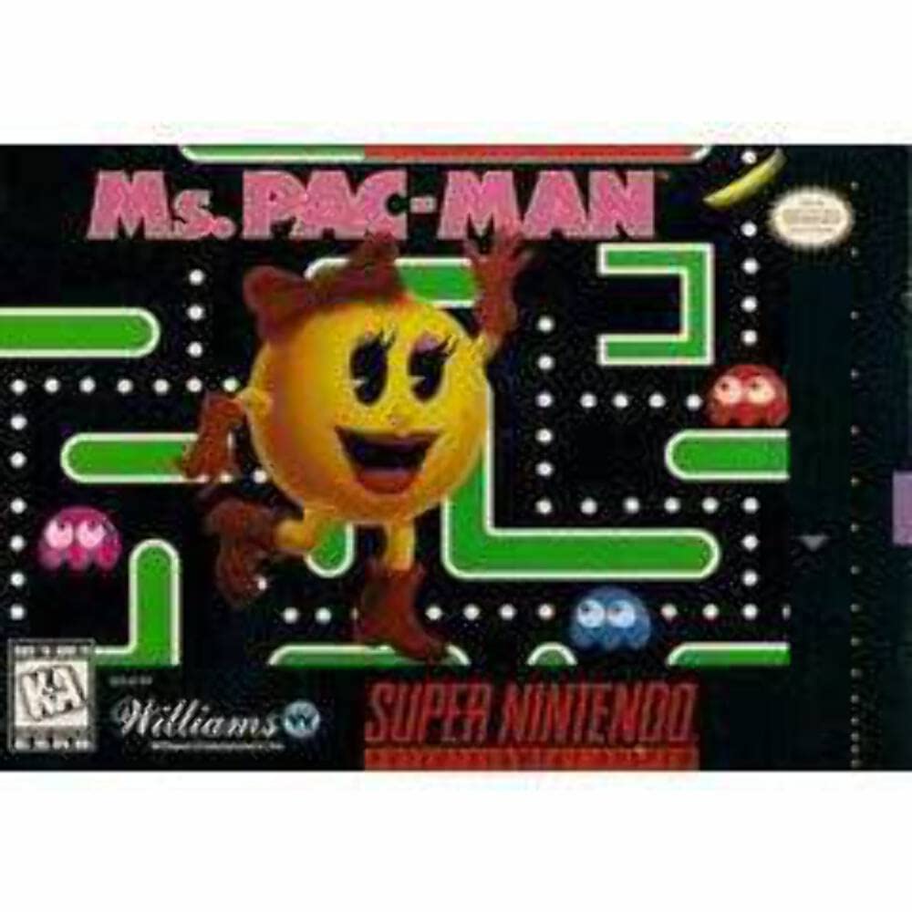 Ms. Pac-Man - Nintendo Super NES