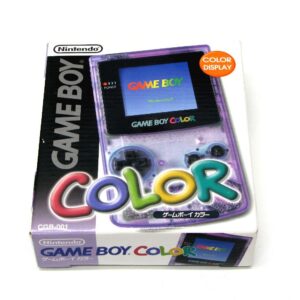 Game Boy Color Console in Clear Purple - JAPANESE IMPORT