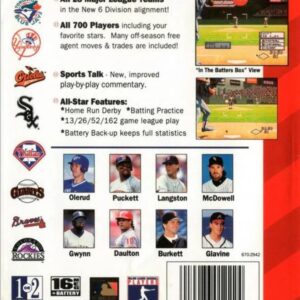 World Series Baseball - Sega Genesis