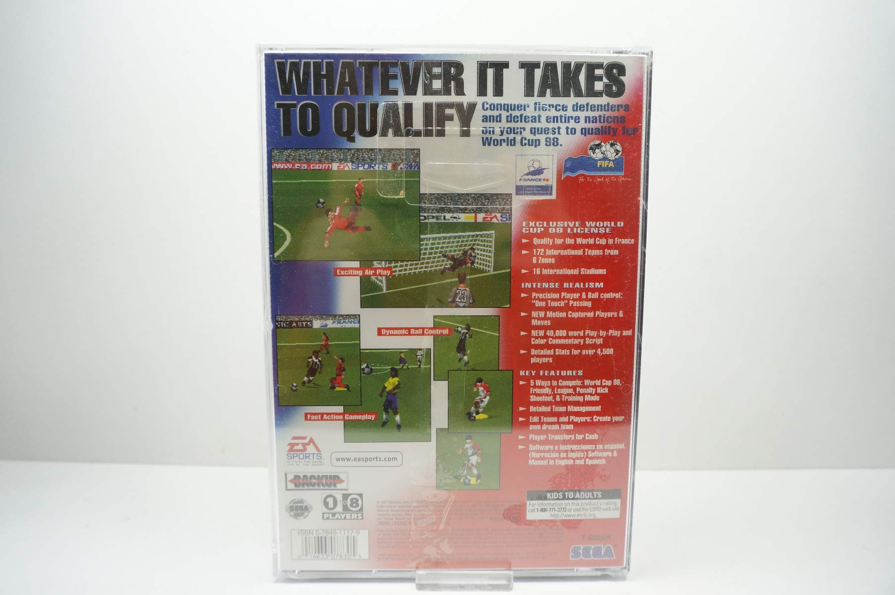 FIFA: Road to the World Cup '98 - Sega Saturn