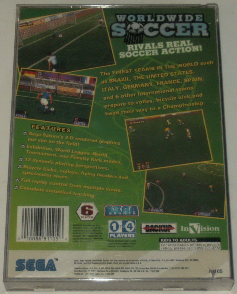 Worldwide Soccer: Sega International Victory Goal Edition