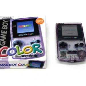 Game Boy Color Console in Clear Purple - JAPANESE IMPORT