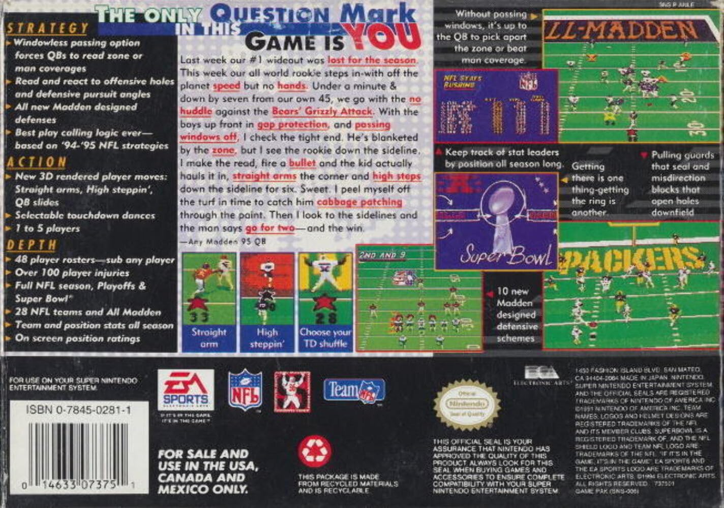 Madden NFL '95