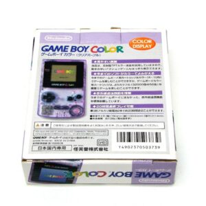 Game Boy Color Console in Clear Purple - JAPANESE IMPORT