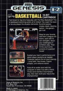 pat riley basketball - sega genesis