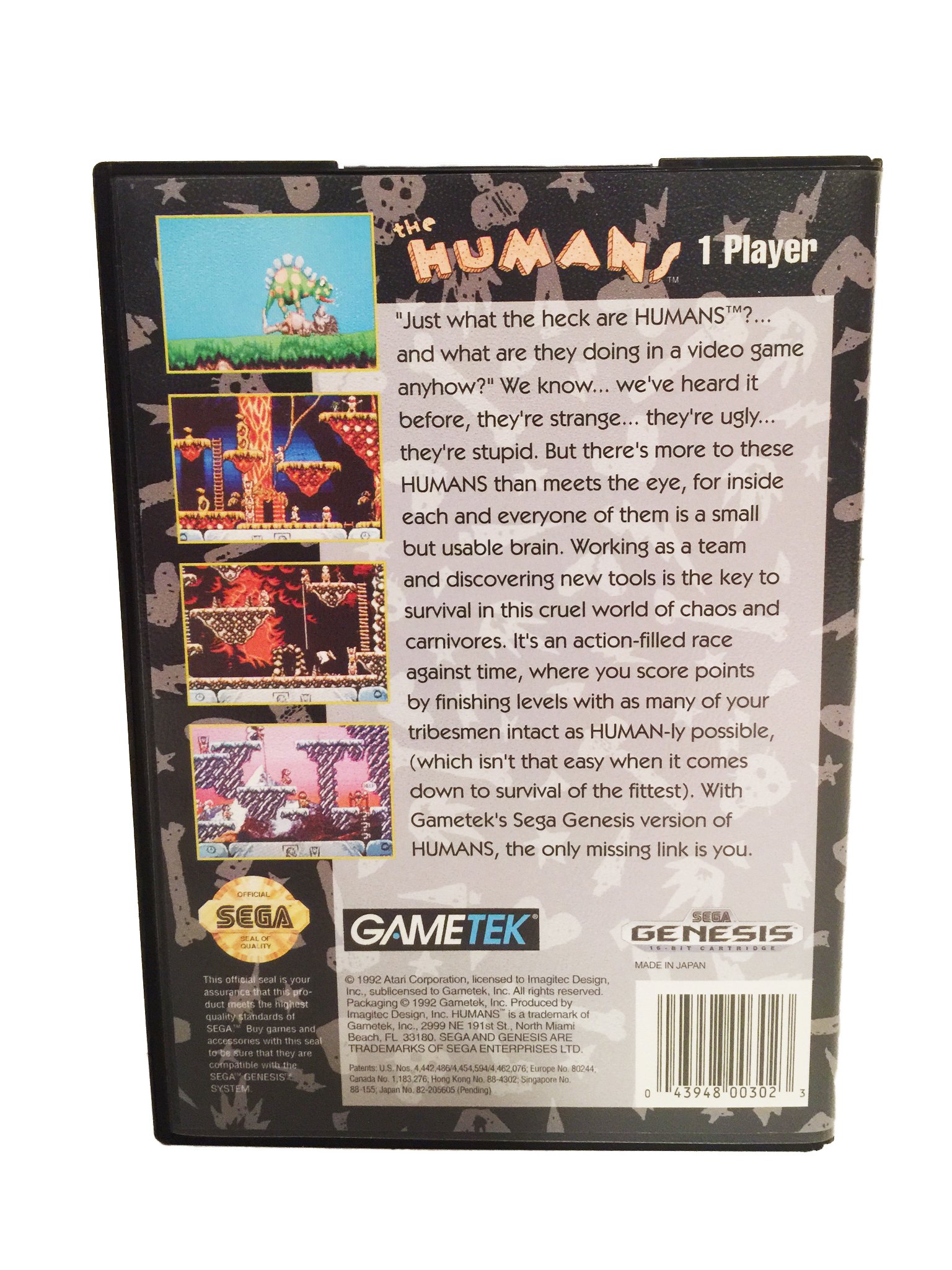 Humans - Sega Genesis