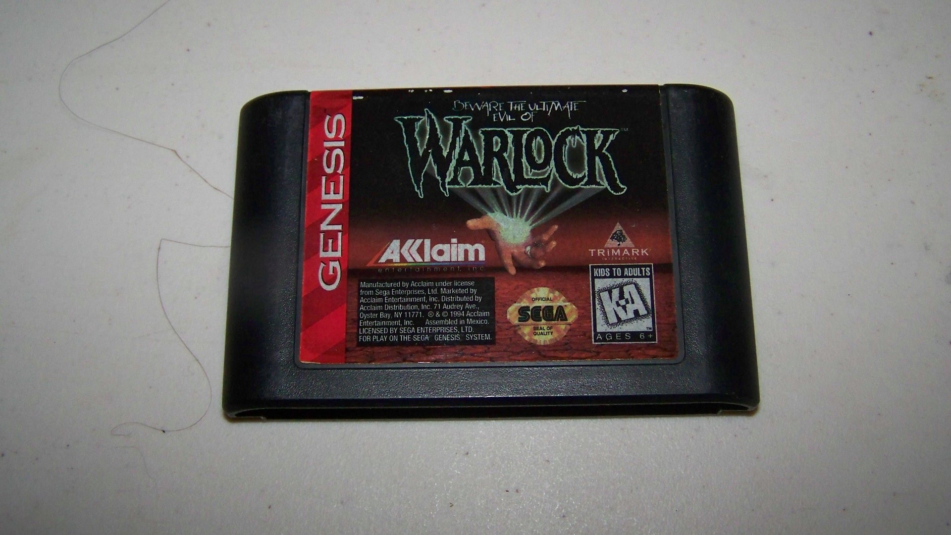 Warlock - Sega Genesis