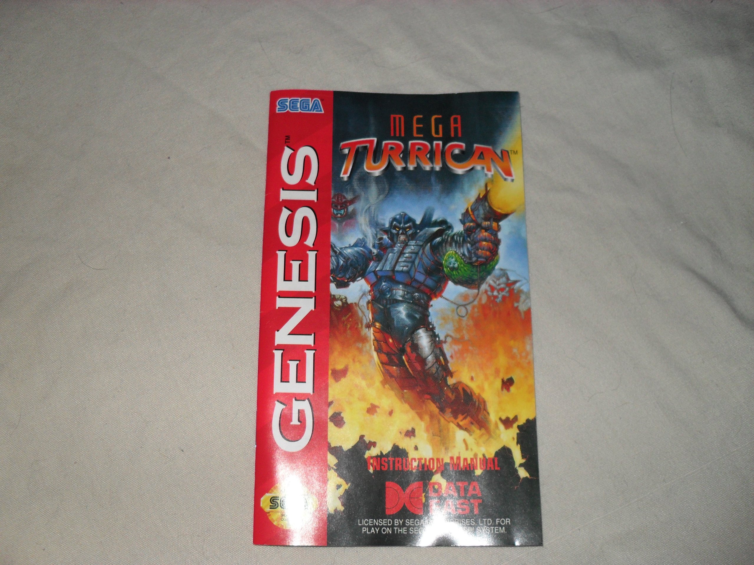 Mega Turrican - Sega Genesis