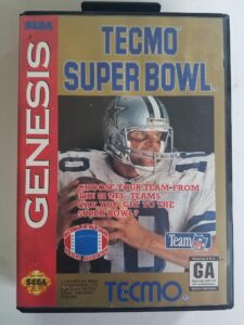 tecmo super bowl - sega genesis