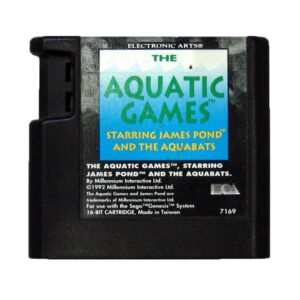 aquatic games: starring james pond and the aquabats - sega genesis