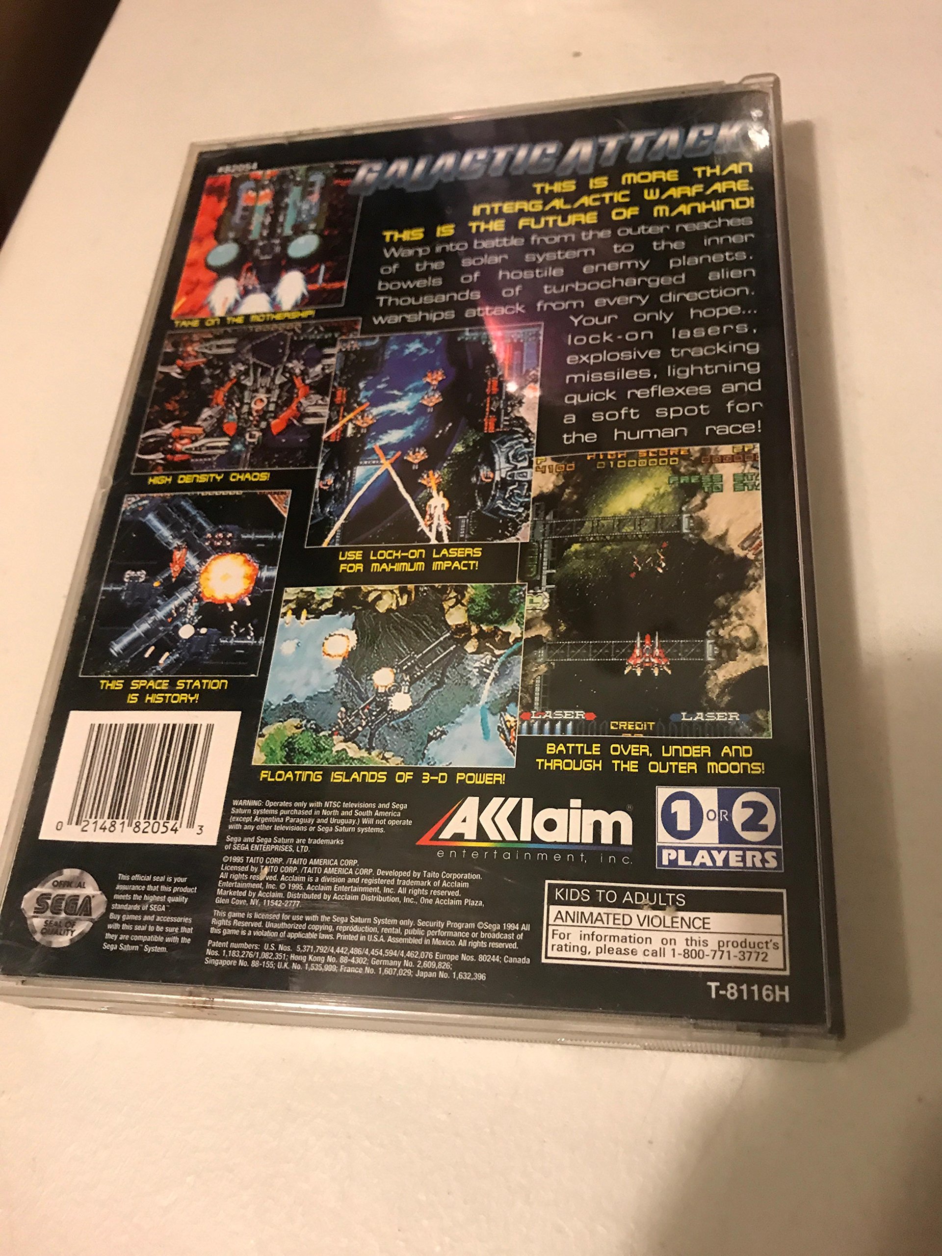 Galactic Attack - Sega Saturn