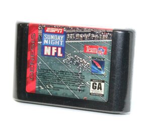 espn sunday night nfl - sega genesis