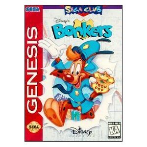 disney's bonkers - sega genesis