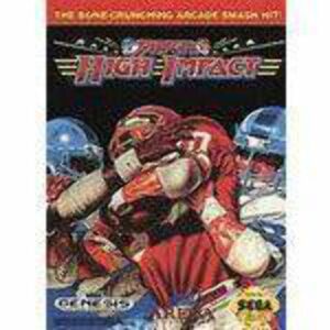 super high impact football - sega genesis