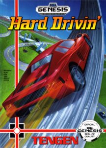 hard drivin' - sega genesis