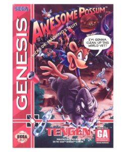 awesome possum - sega genesis