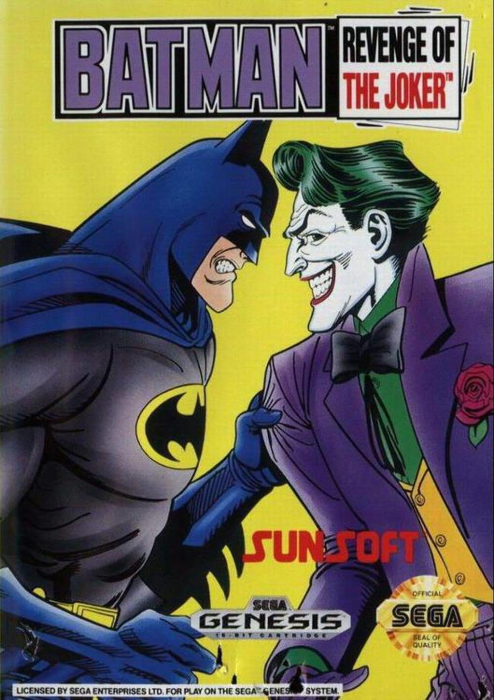 Batman: Revenge of the Joker - Sega Genesis