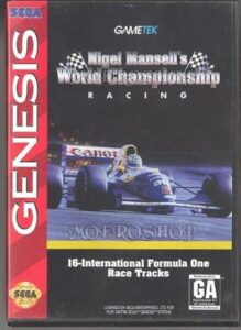 nigel mansell's world championship racin - sega genesis