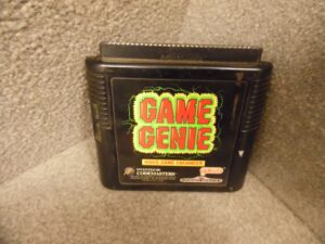 game genie - sega genesis