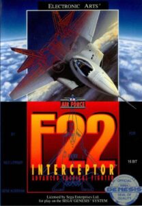 f-22 interceptor - sega genesis