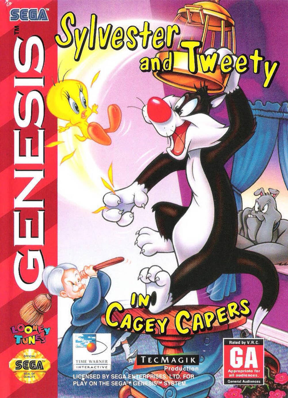 Sylvester & Tweety In Cage Capers